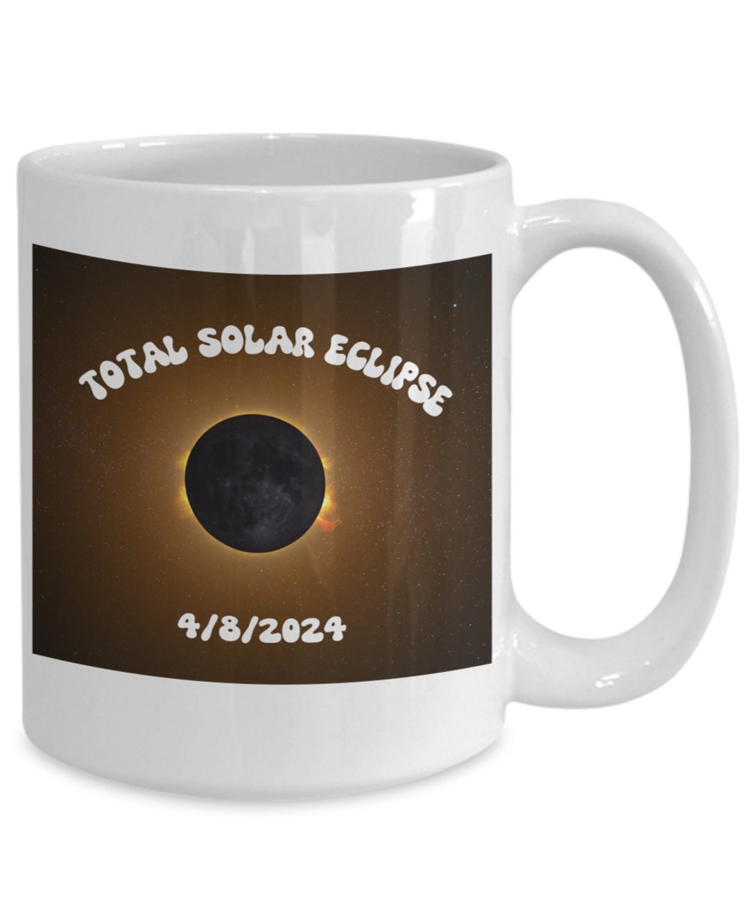 Solar Eclipse Mug, 2024 Eclipse Mug, Astronomy Gift, Space Lover Gift ...