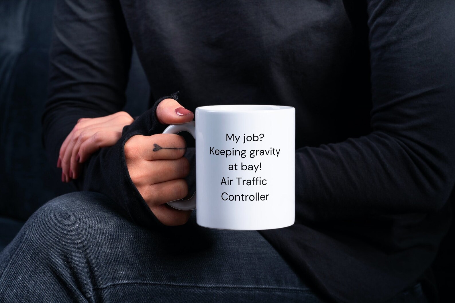Air Traffic Controller Coffee Mug, Aviation Mug, Keep Gravity at Be ...