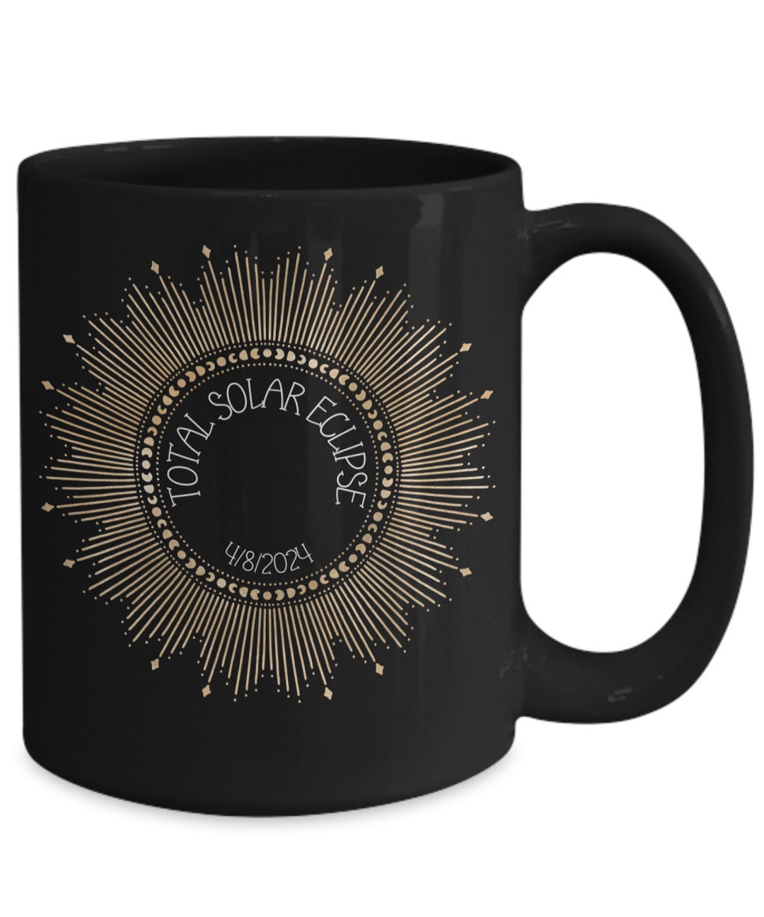 Solar Eclipse Mug, 2024 Eclipse Mug, Astronomy Gift, Space Lover Gift ...