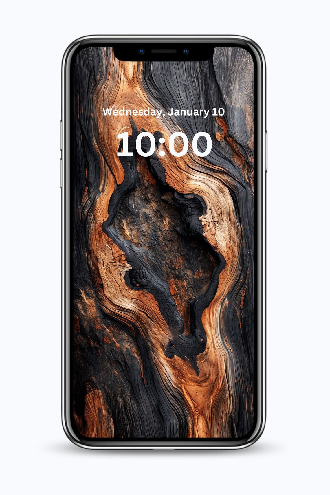 Bidtheewell iPhone Masculine Wood Aesthetic Wallpaper Bundle for iPhone ...