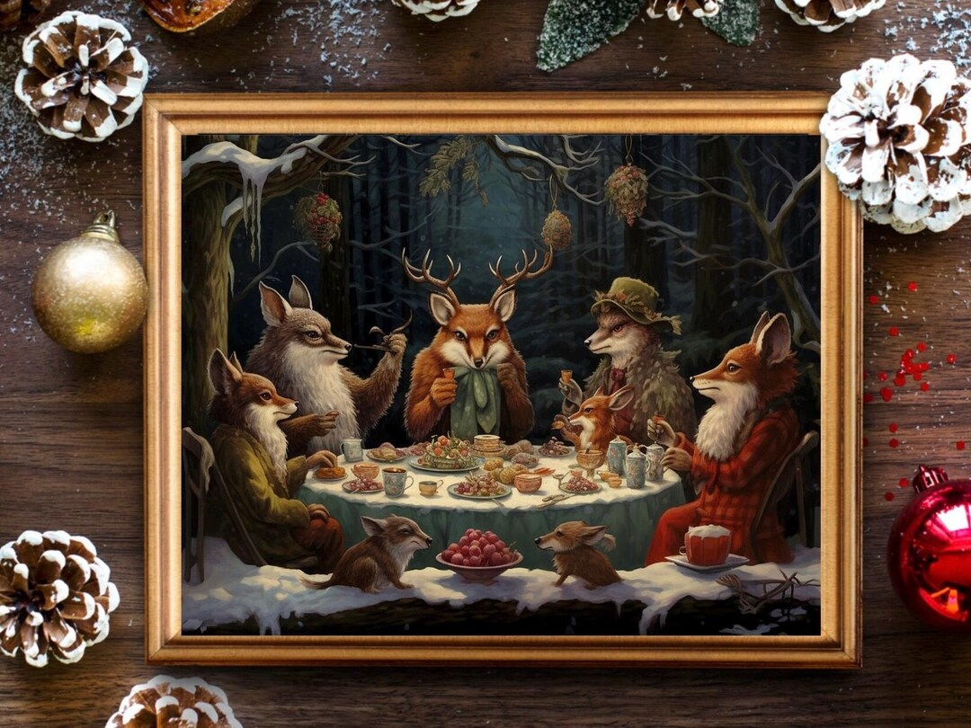 Bidtheewell 2nd Creature Feast Digital Print Wall Decor Printable Art ...