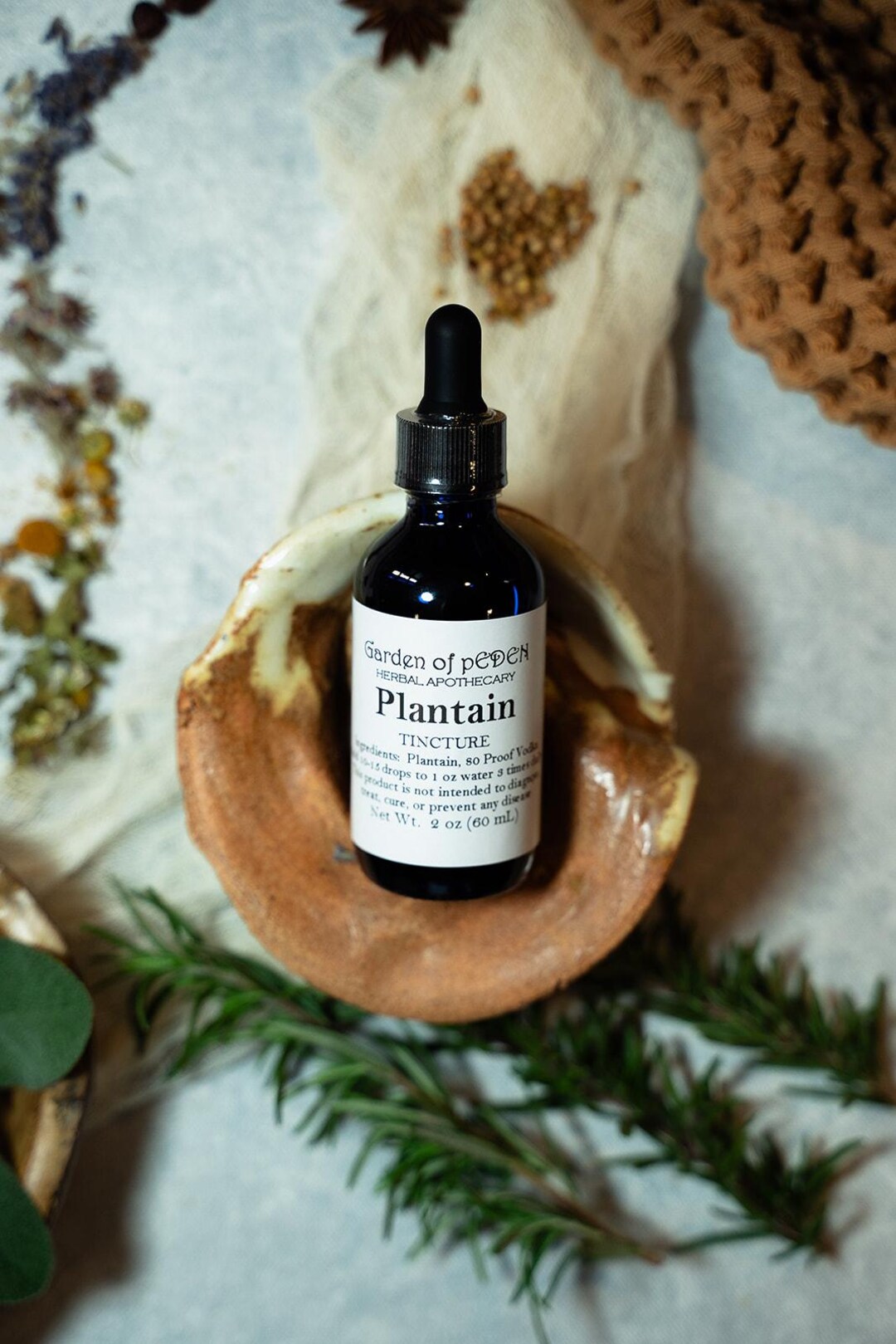 Plantain Tincture, Organic Plantain, Organic Plantain Extract, Herbal ...