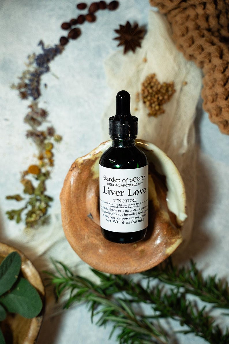 Organic Liver Support Tincture: Turmeric, Dandelion, Milk Thistle - Etsy