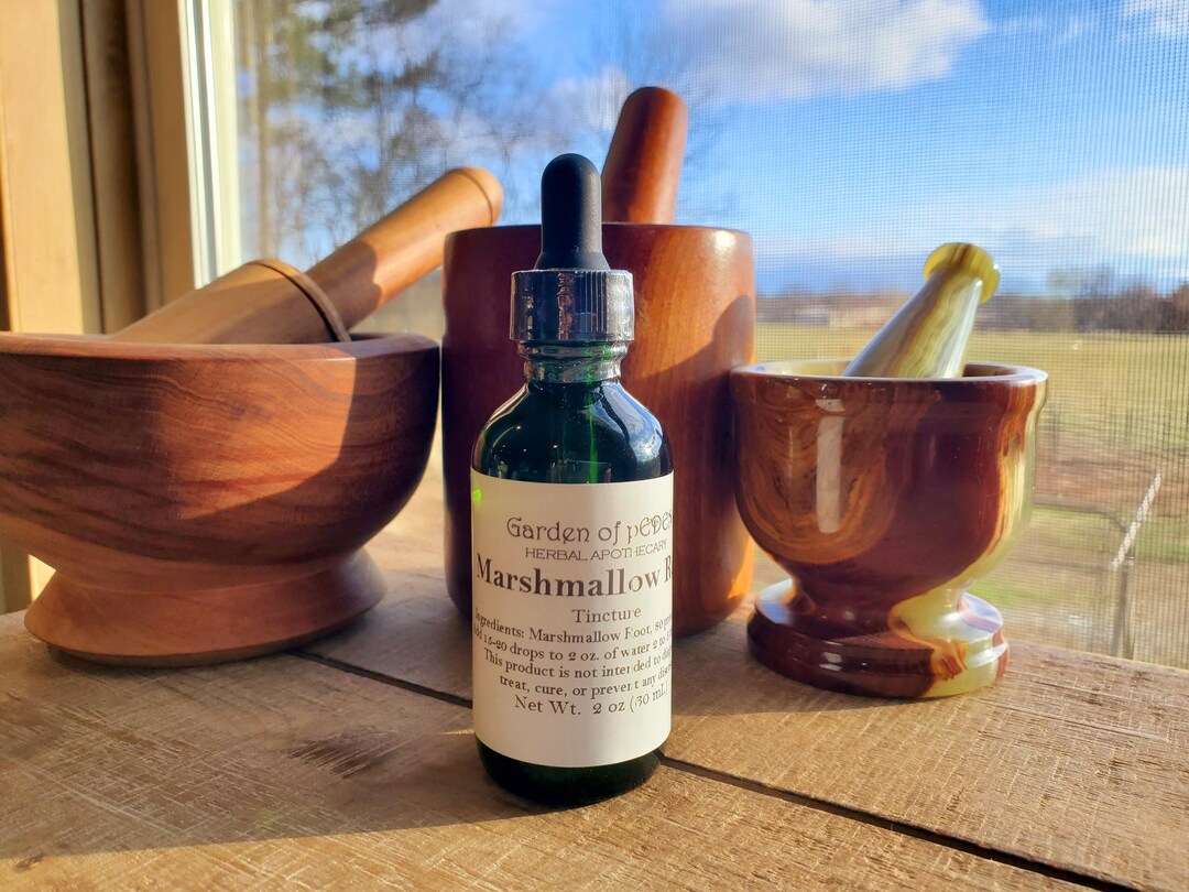Marshmallow Root Tincture | Althaea Officinalis | Organic Herbal ...
