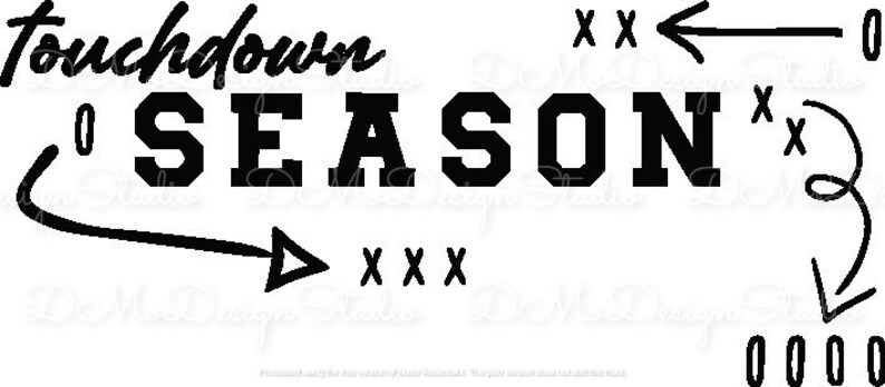 Touchdown Season SVG - Etsy