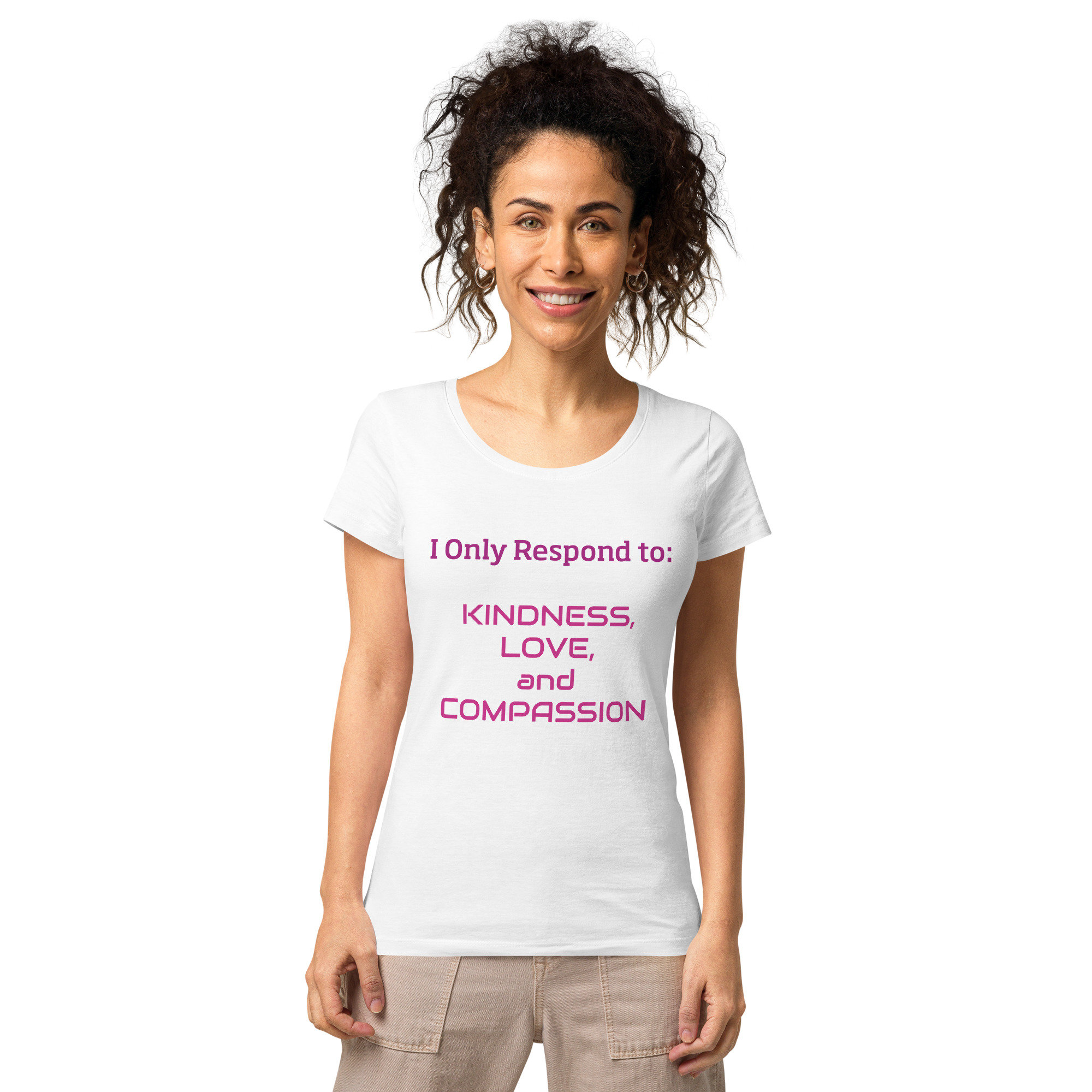 Motivational Graphic Tee for Women 100% Organic Cotton Inspirational ...