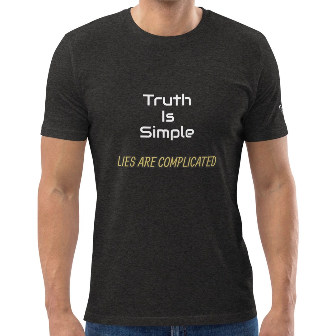 Organic Cotton T Shirt Men – Eco Friendly Sustainable Vegan Tee ...