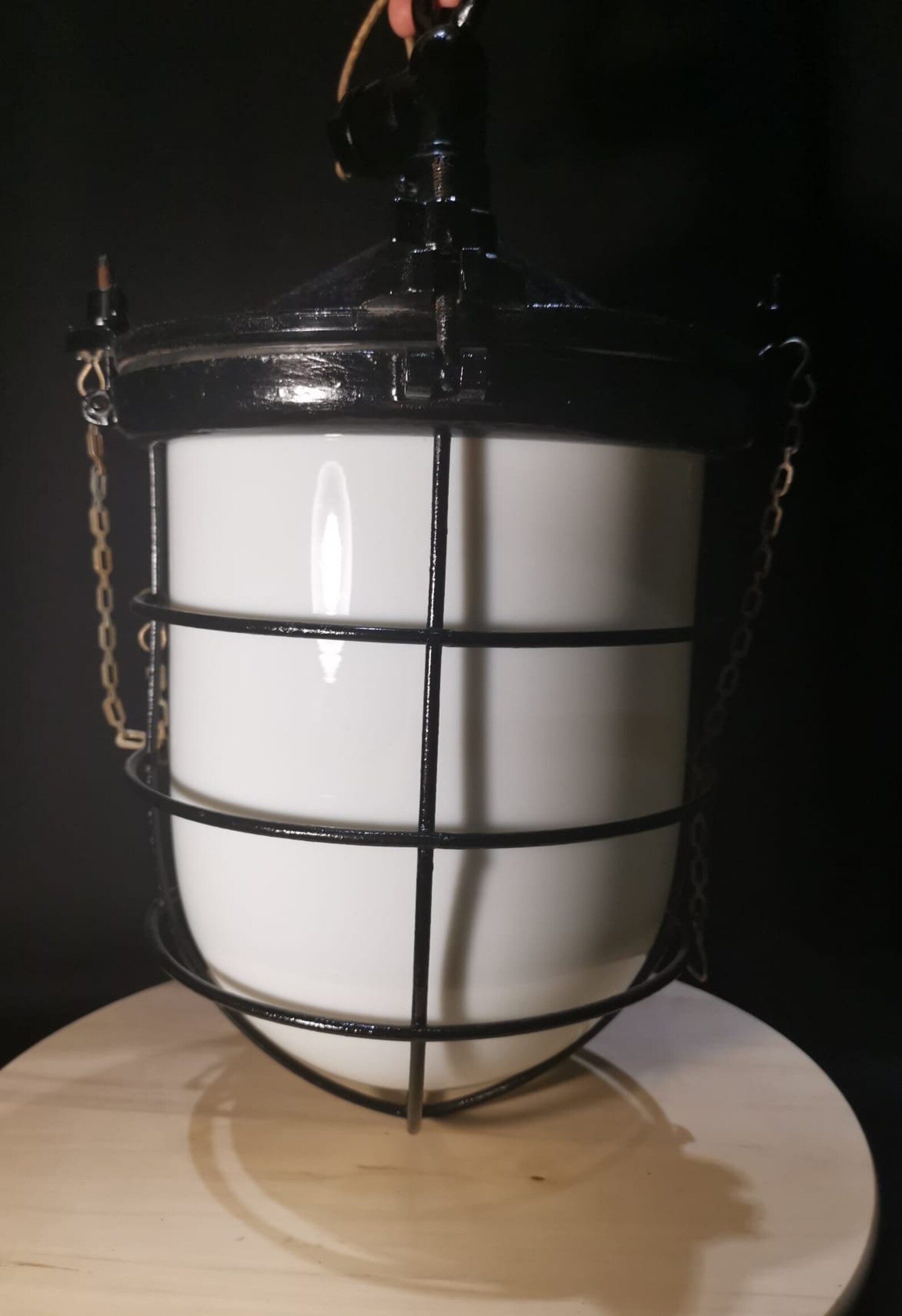 Industrial Retro Soviet Metal Lantern - Etsy