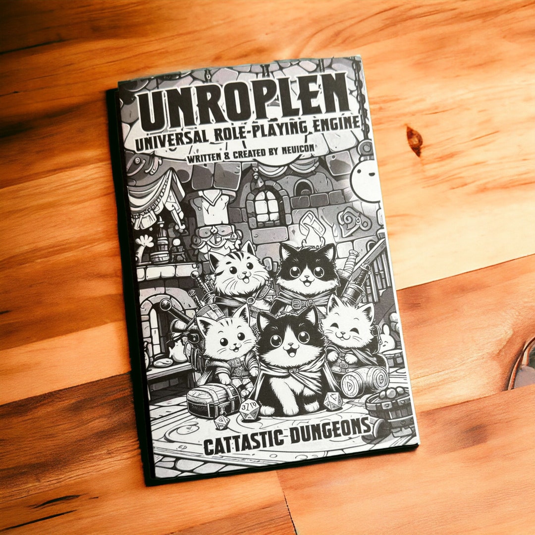 UNROPLEN / Universal Role-playing Engine Game Zine - Etsy