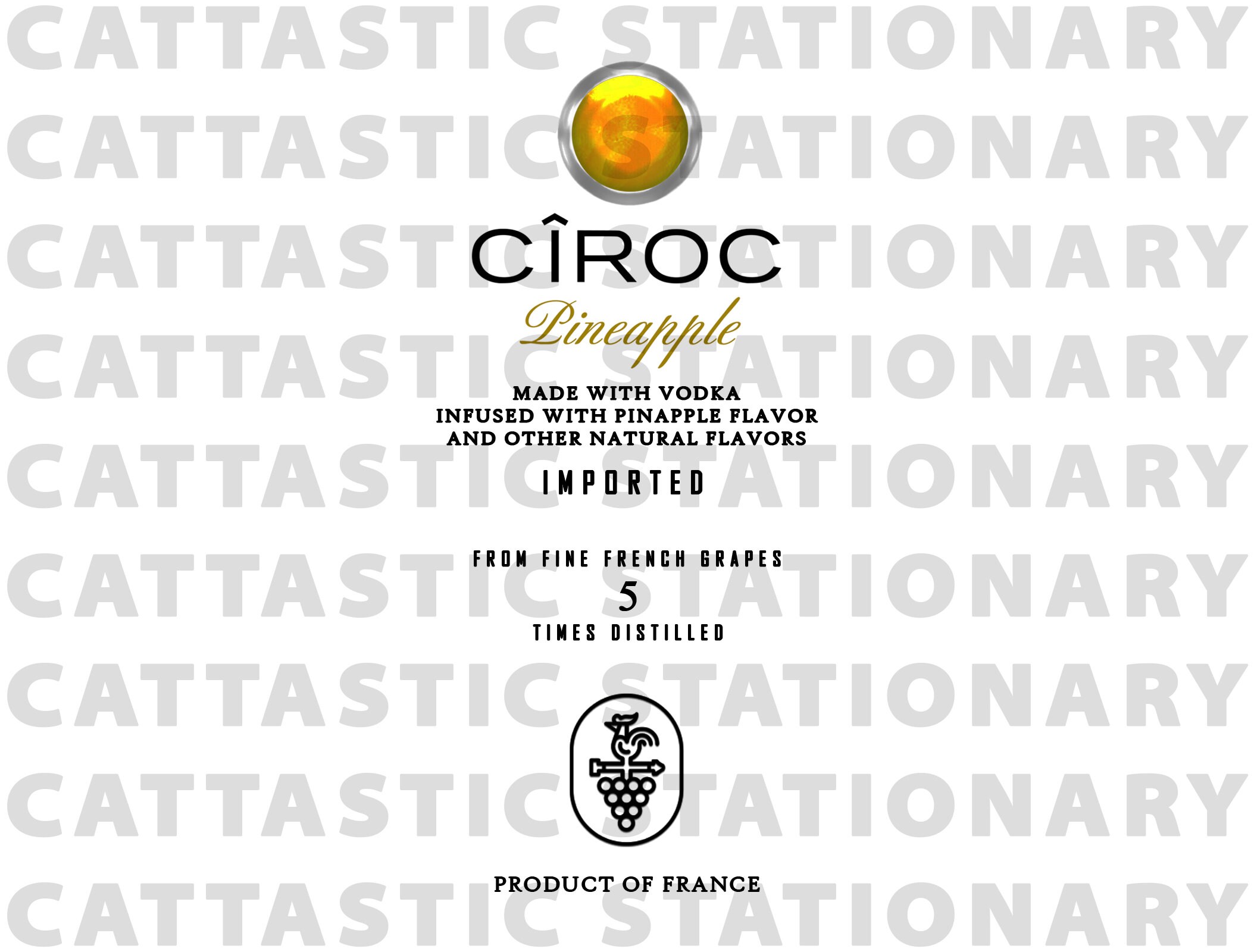 5 CIROC Vodka Tumbler Wraps, 17-20oz. Sublimation PNG Designs - Etsy