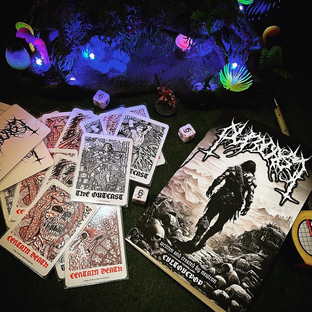 OUTCAST / Solo Fantasy Barbarian RPG and Wargame Zine - Etsy