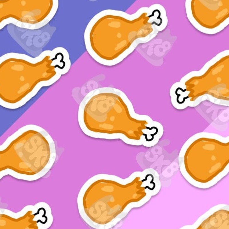 Chicken Leg - Etsy