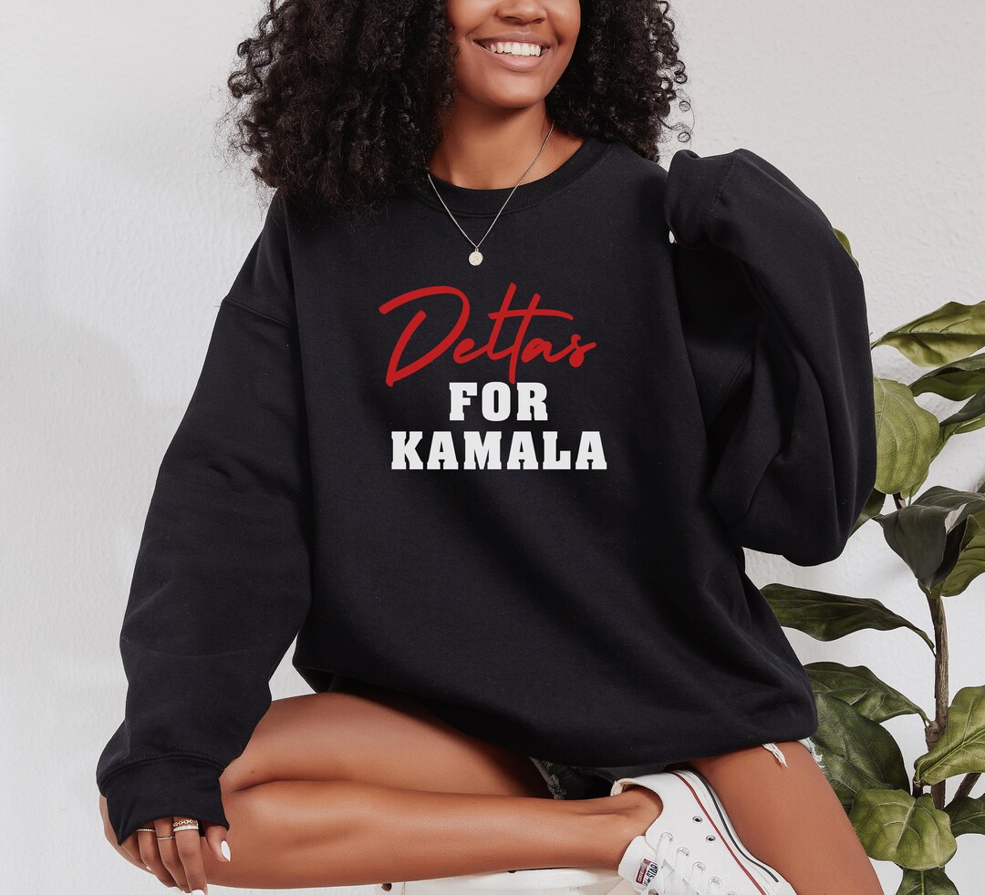 Delta Sigma Theta for Kamala Sweatshirt - Etsy