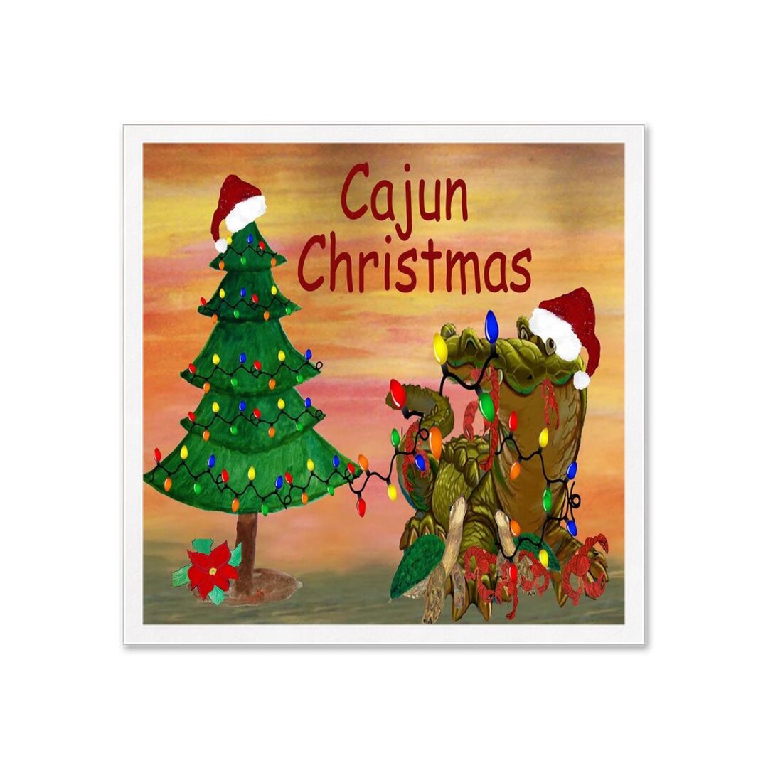 Cajun Christmas Holiday Party Uncoined Paper Napkins. 2 Sizes - Etsy