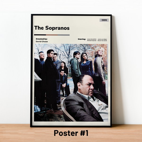 Sopranos Wall Poster - Etsy