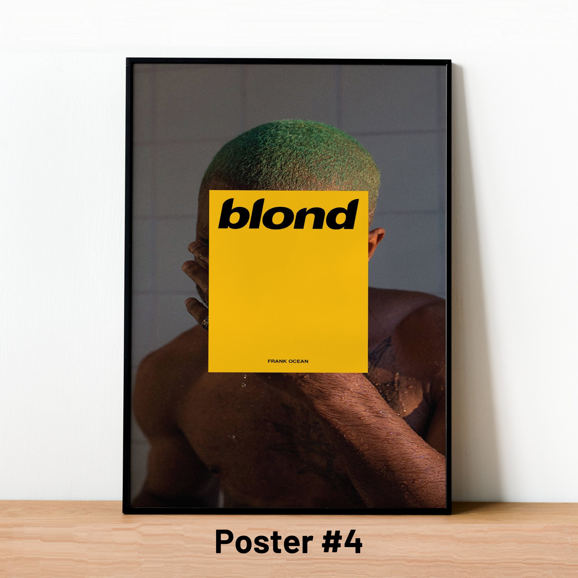 Frank Ocean Poster, Frank Ocean Print, Blonde Poster, Blonde Album ...