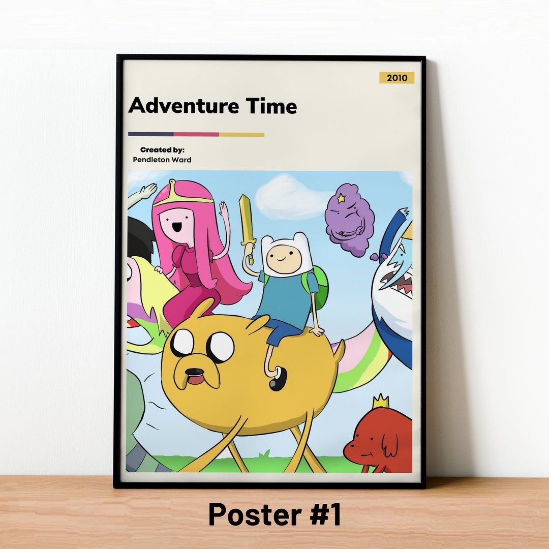 Adventure Time Poster, Adventure Time 6 Different Poster, Adventure ...