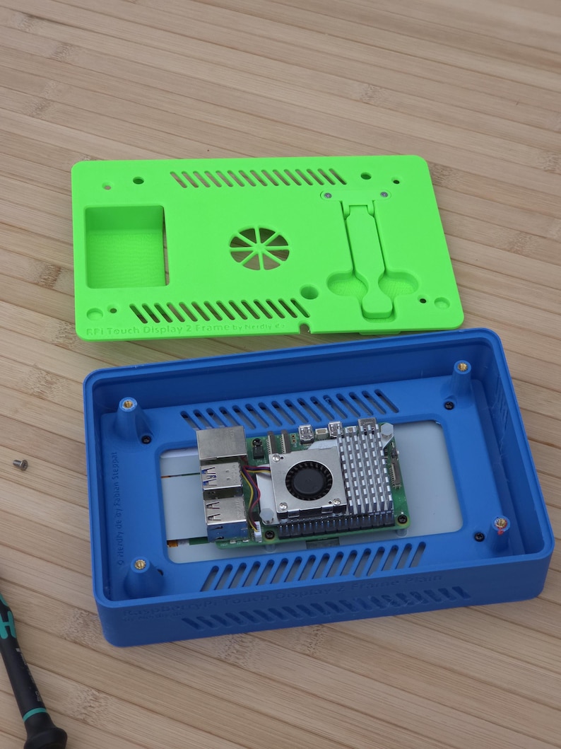 Raspberry Pi 7" Touch Display 2 Frame for Raspberrypi 5 - Horizontal by ...