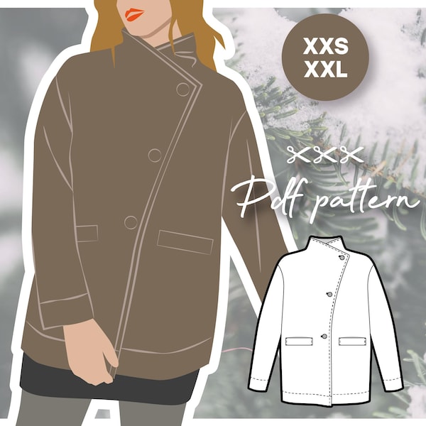 Asymmetrical Coat - Etsy