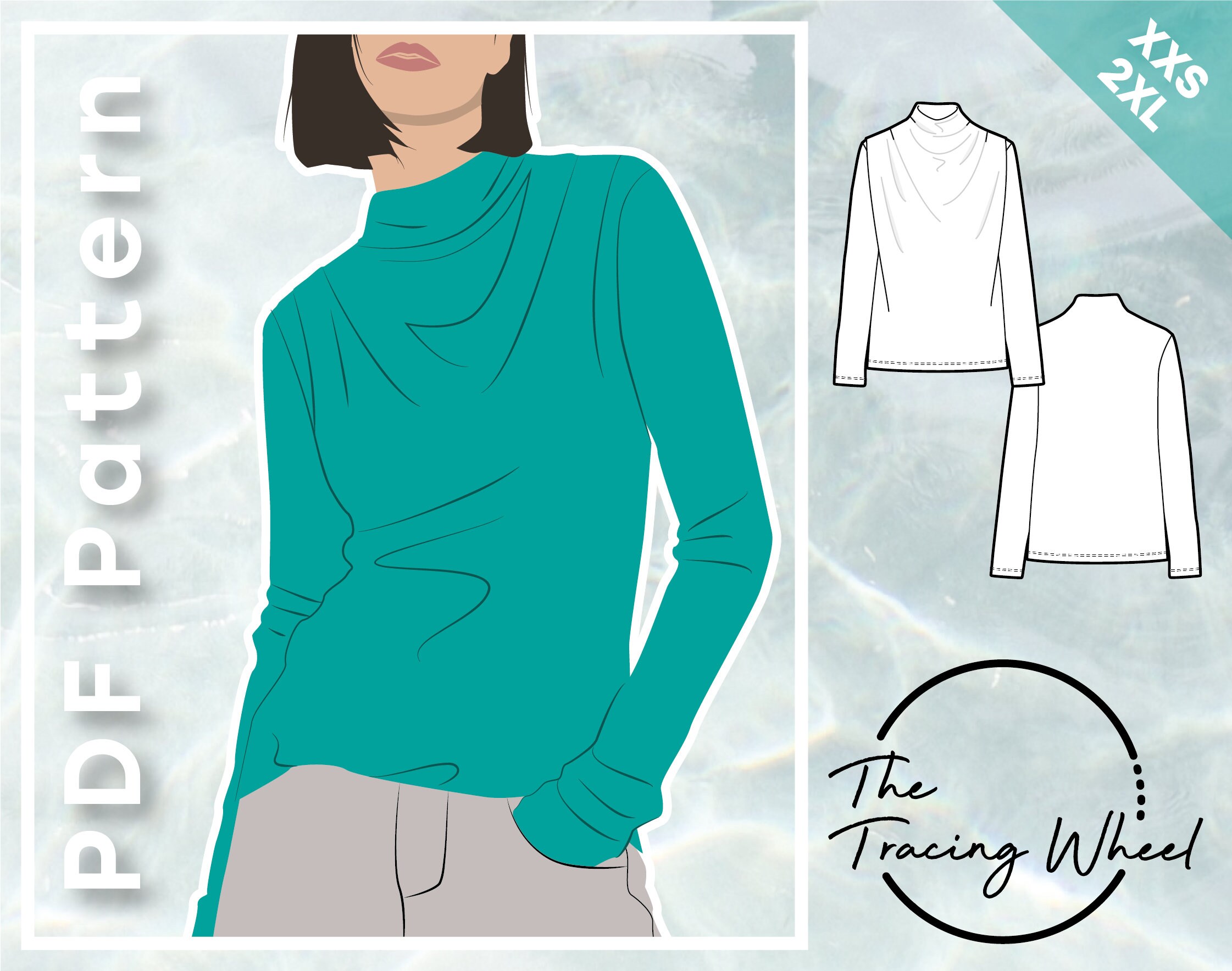 Drape Neck Top Pattern