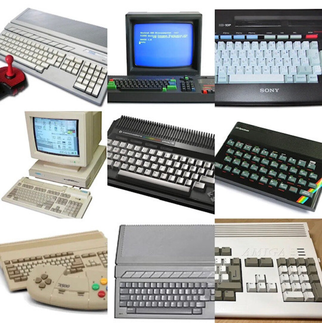 Retro Game Emulators X 10 90k Games Amiga Atari Amstrad - Etsy