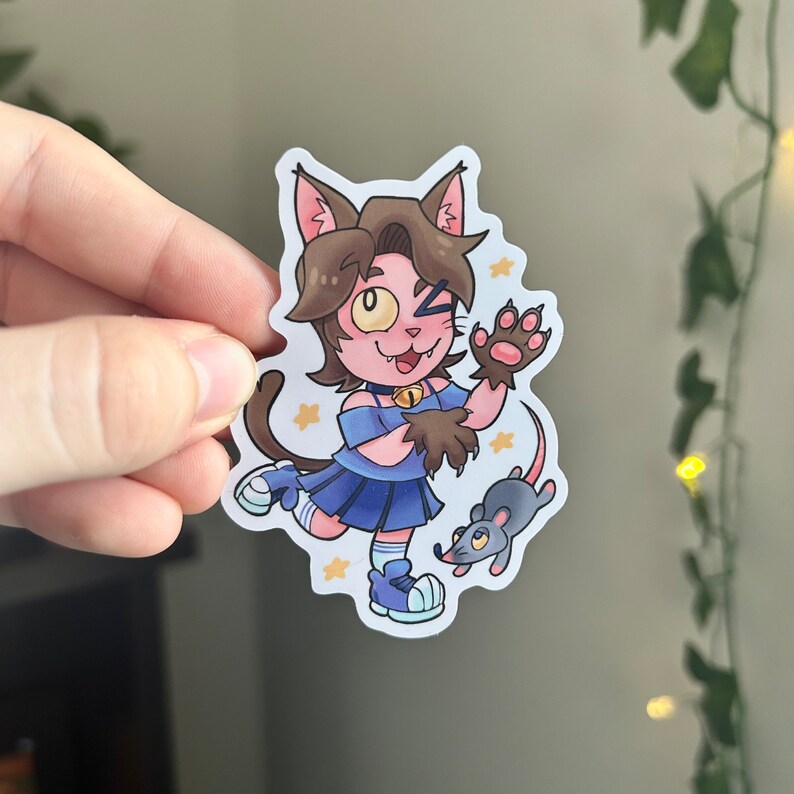 Catboy Jerma Cute Sticker - Etsy