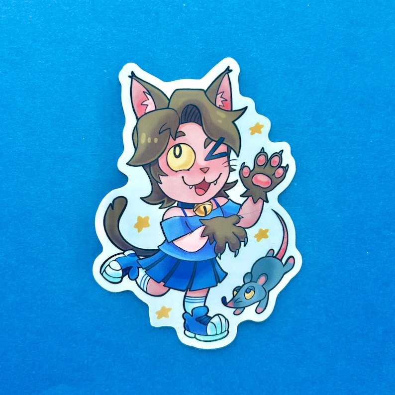 Catboy Jerma Cute Sticker - Etsy