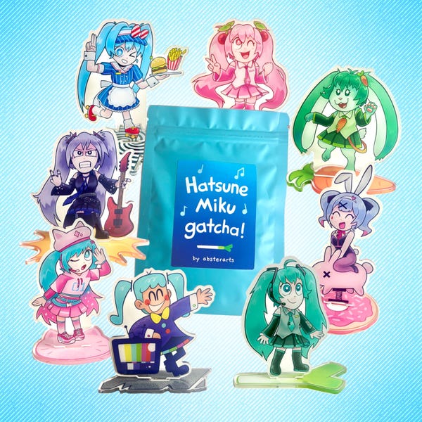 Hatsune Miku Binder - Etsy