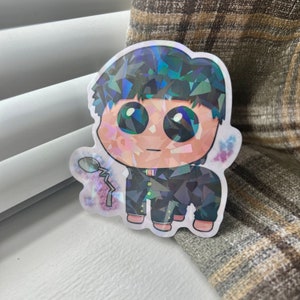 TBH Creature Mob Psycho Cute Holographic Sticker - Etsy