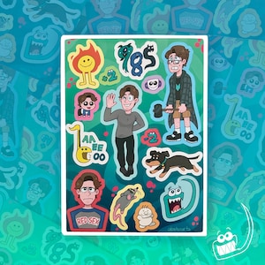 Jerma 5x7 Inch Sticker Sheet - Etsy
