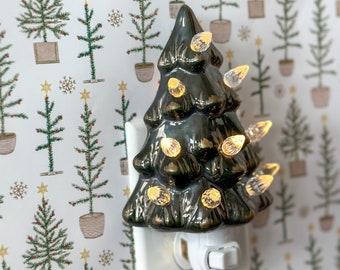 Ceramic Tree Night Light - Etsy