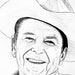 President Ronald Reagan, Original Drawing - Etsy