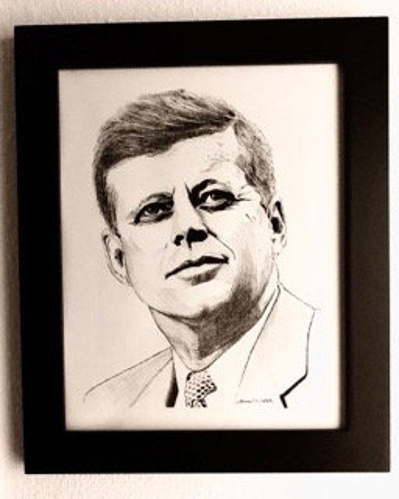 President John Kennedy - Etsy