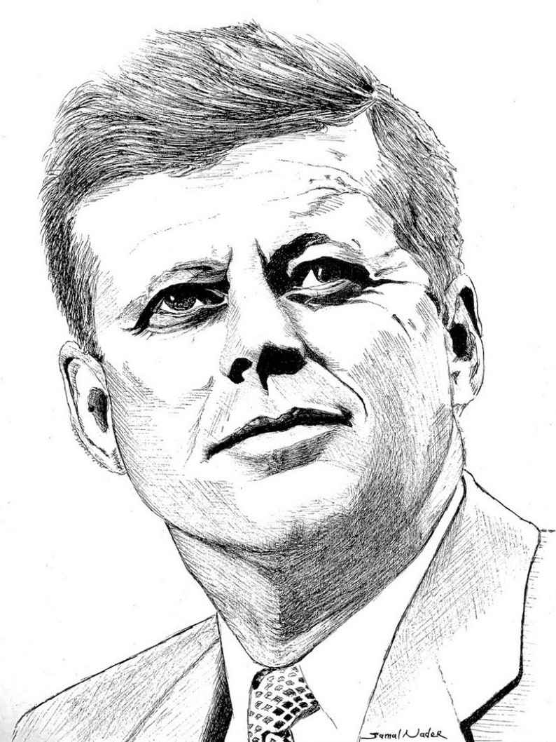 President John Kennedy - Etsy