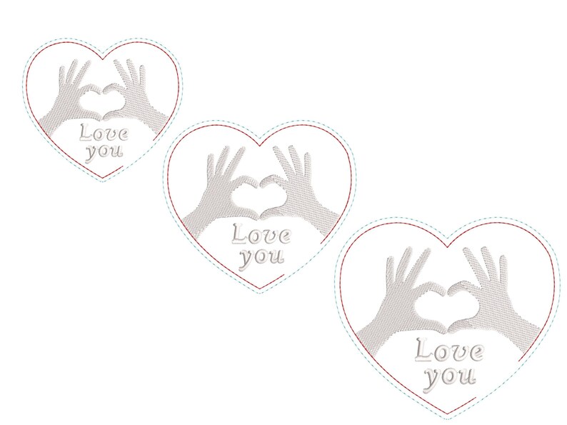 ITH Heart Toy Embroidery Design, 4x4 Hoop (instant Download) - Etsy