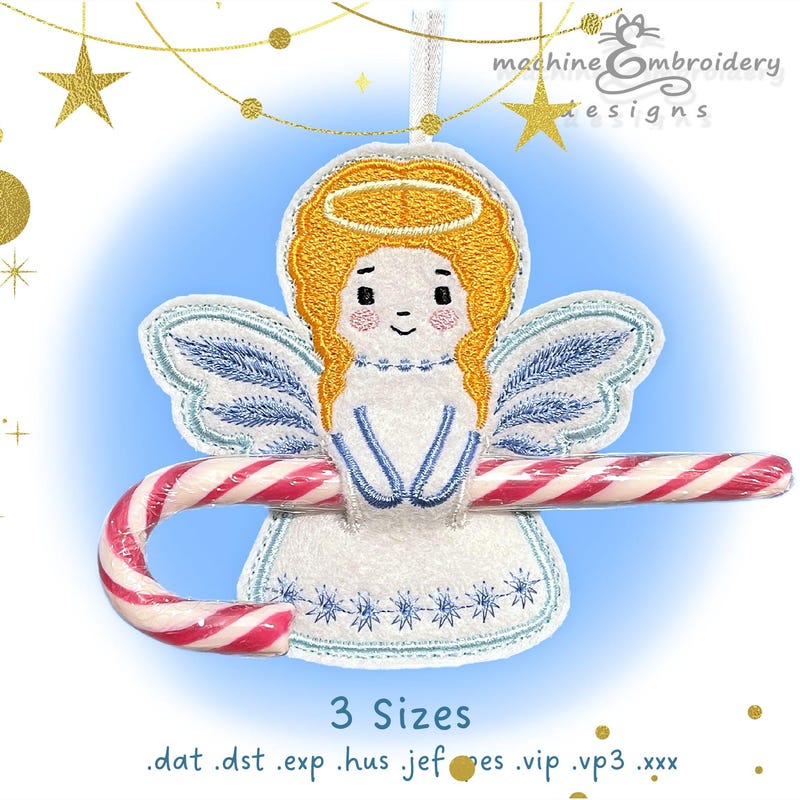 Candy Cane and Angels - Etsy