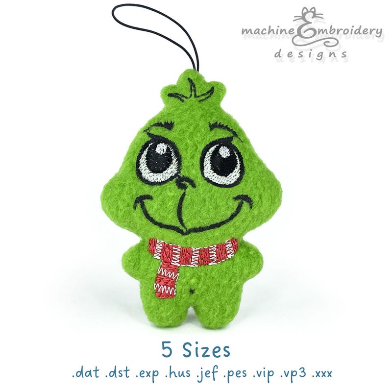 Grinch Toy Sewing Pattern - Etsy