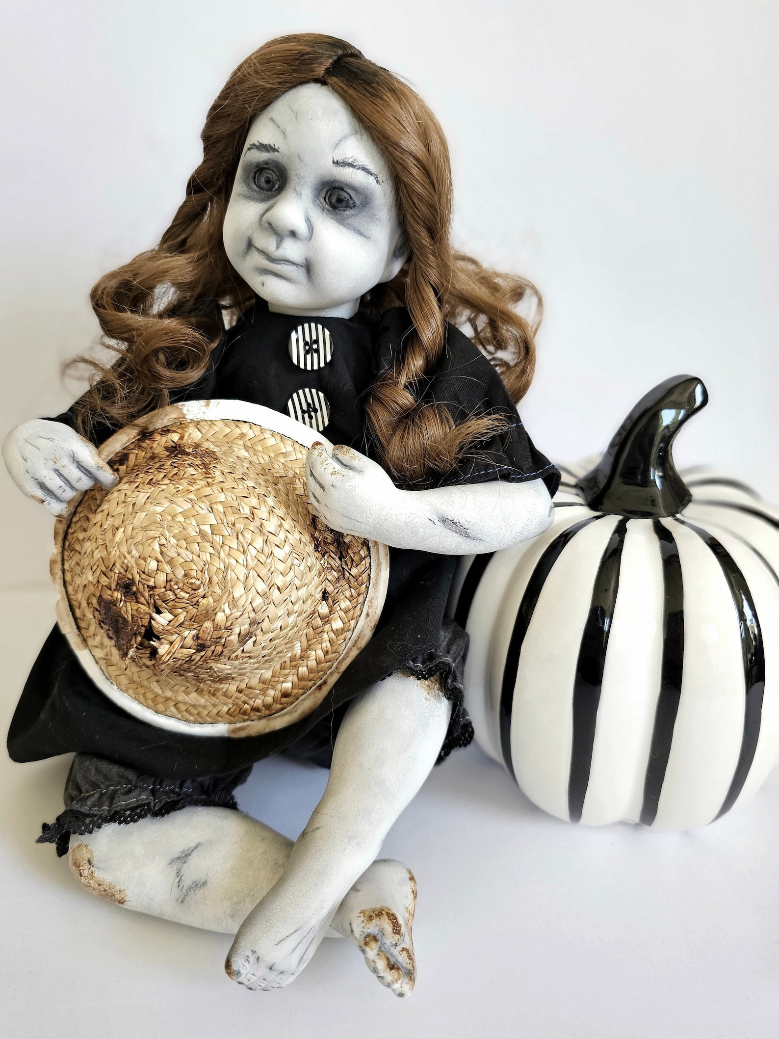 Creepy Dolls, Spooky Dolls, Upcycled, Horror Dolls, Porcelain Dolls ...