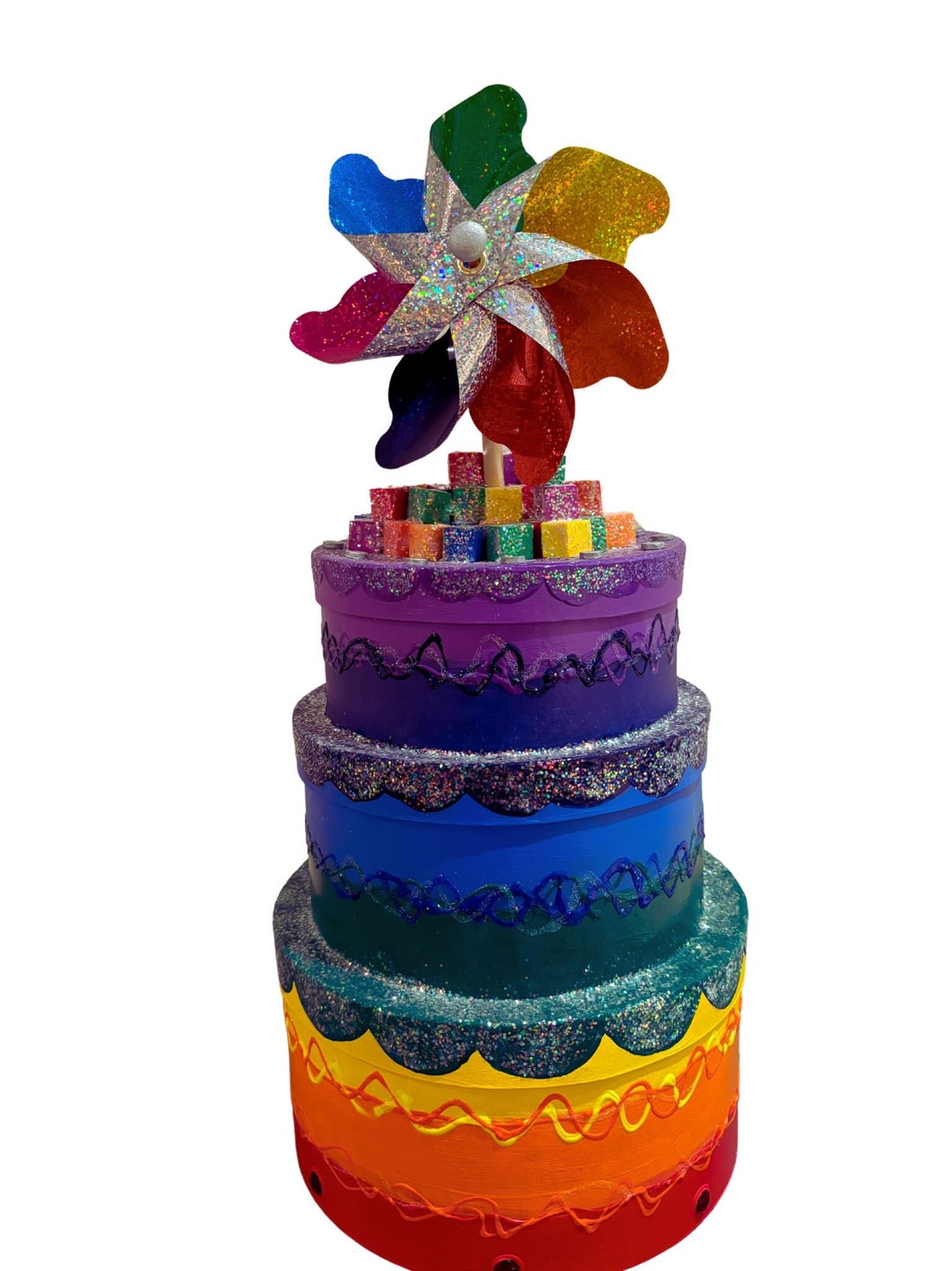 Pinwheel Cake - Etsy