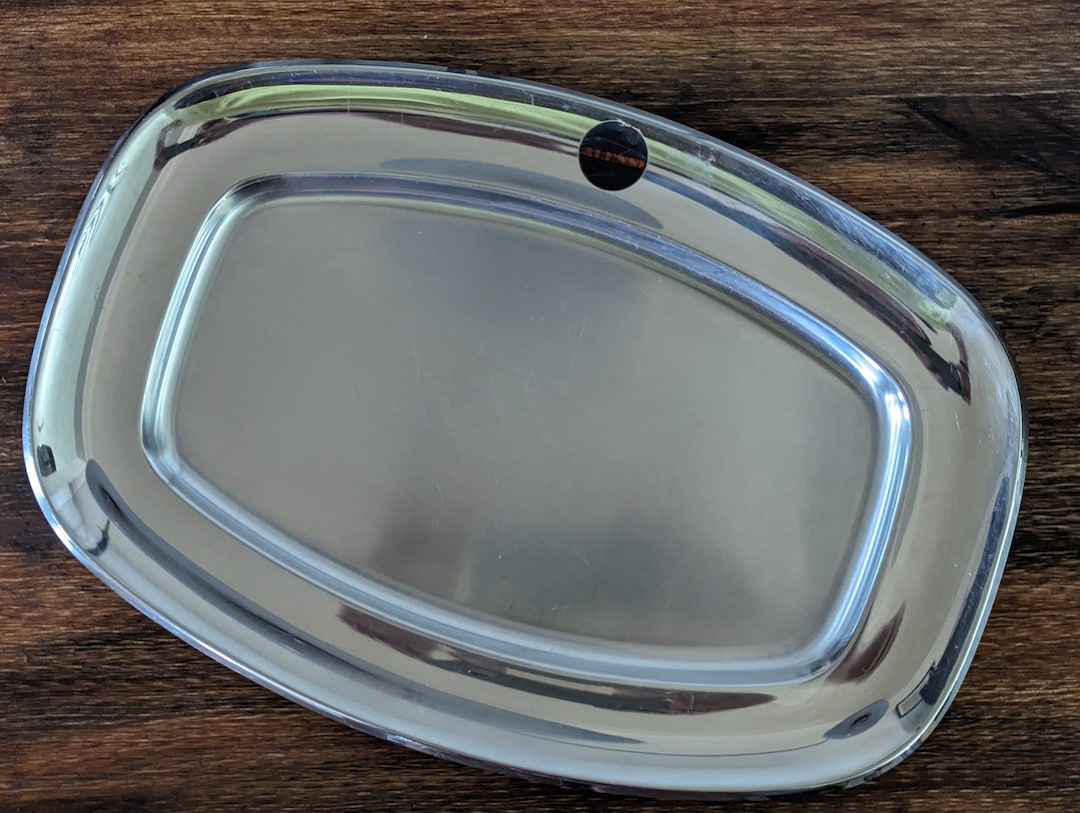 Vintage Alessi Inox 18/10 Platter or Tray - Etsy