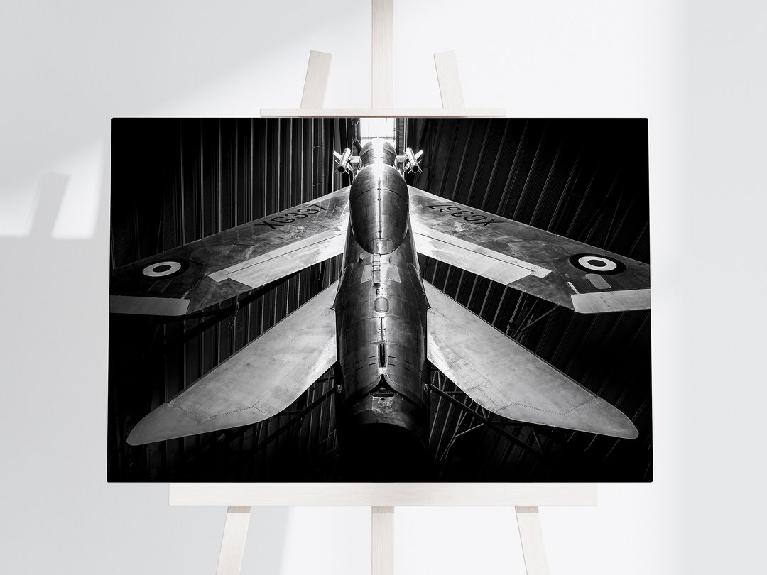English Electric Lightning Jet Fighter Canvas Print Aviation Wall Art ...