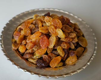 100% Organic Sun Dried Raisins Certified Golden Holy Land Seedless ...