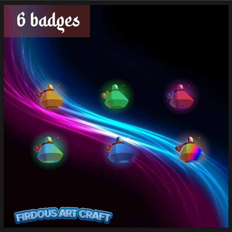 Ring Bell Sub Badges for Twitch, Ring Bell Bit Sub Badges for Twitch ...