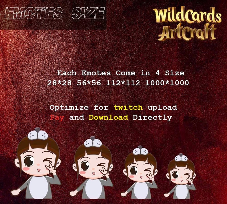 Innocent Girl Adorable Emotes, High Quality Premium Twitch Emotes ...