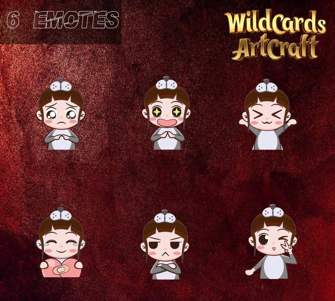 Innocent Girl Adorable Emotes, High Quality Premium Twitch Emotes ...