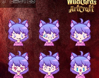 Innocent Girl Adorable Emotes, High Quality Premium Twitch Emotes ...
