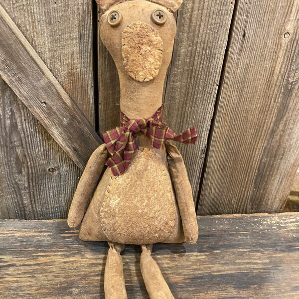 Primitive Bear - Etsy