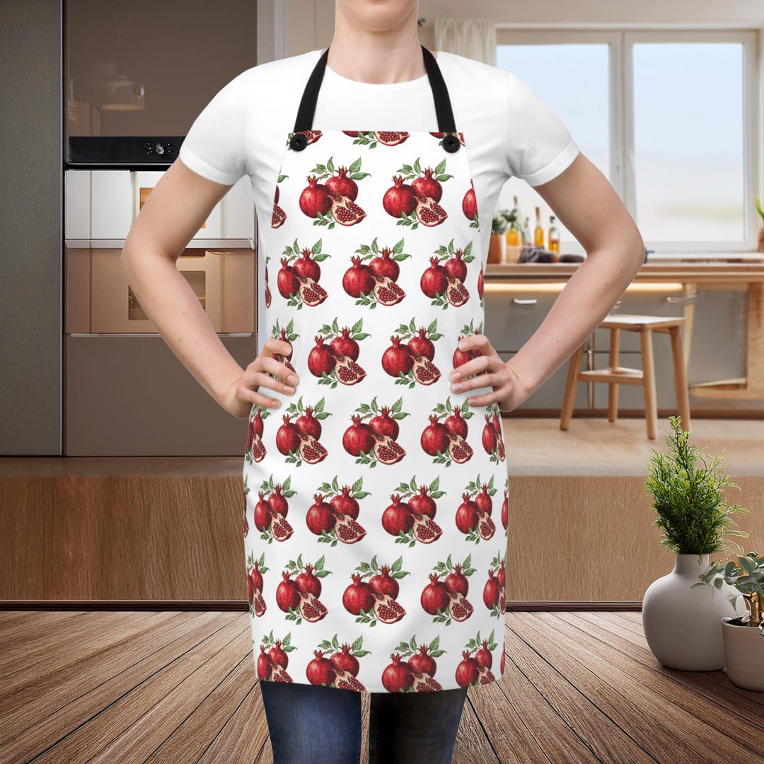 Pomegranate Fruit Apron Fruit Gift Armenian Apron Kitchen Apron Gift ...