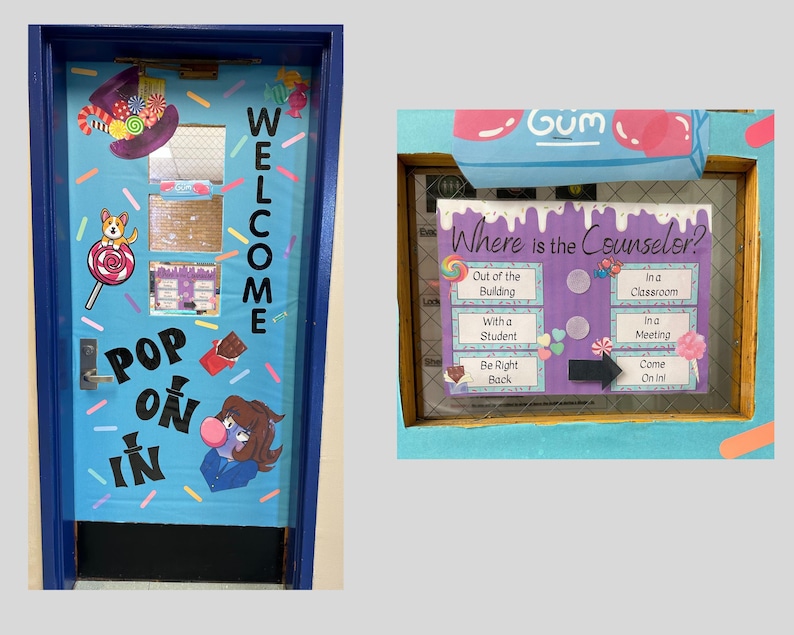 Where is the Counselor Sign, Candy Theme Sign, Willy Wonka Inspired ...