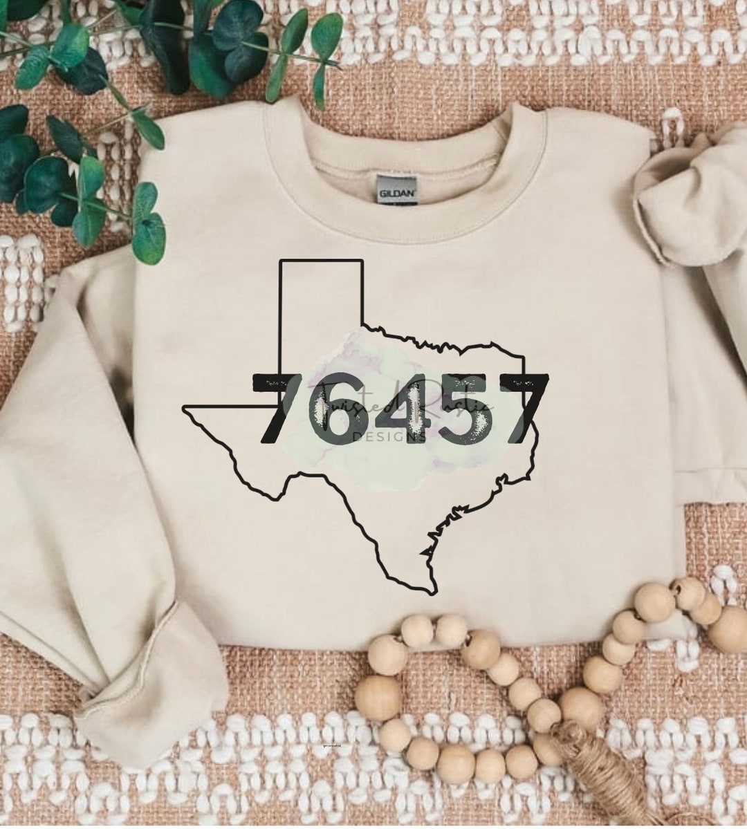 Personalized Zip Code Sweatshirt Home Town Sweatshirt Personalized Gift ...